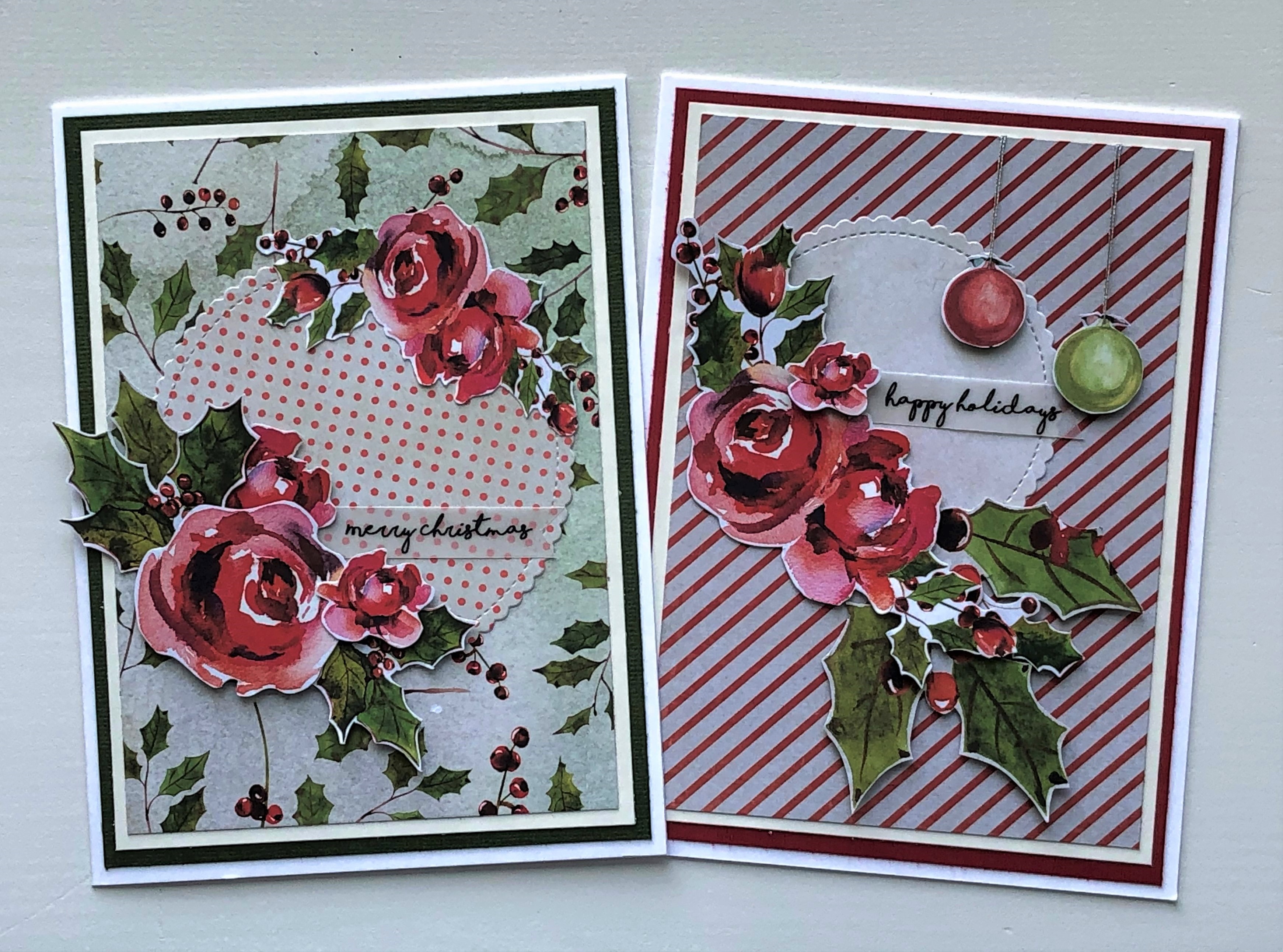Rosy Cosy Christmas Card Collection